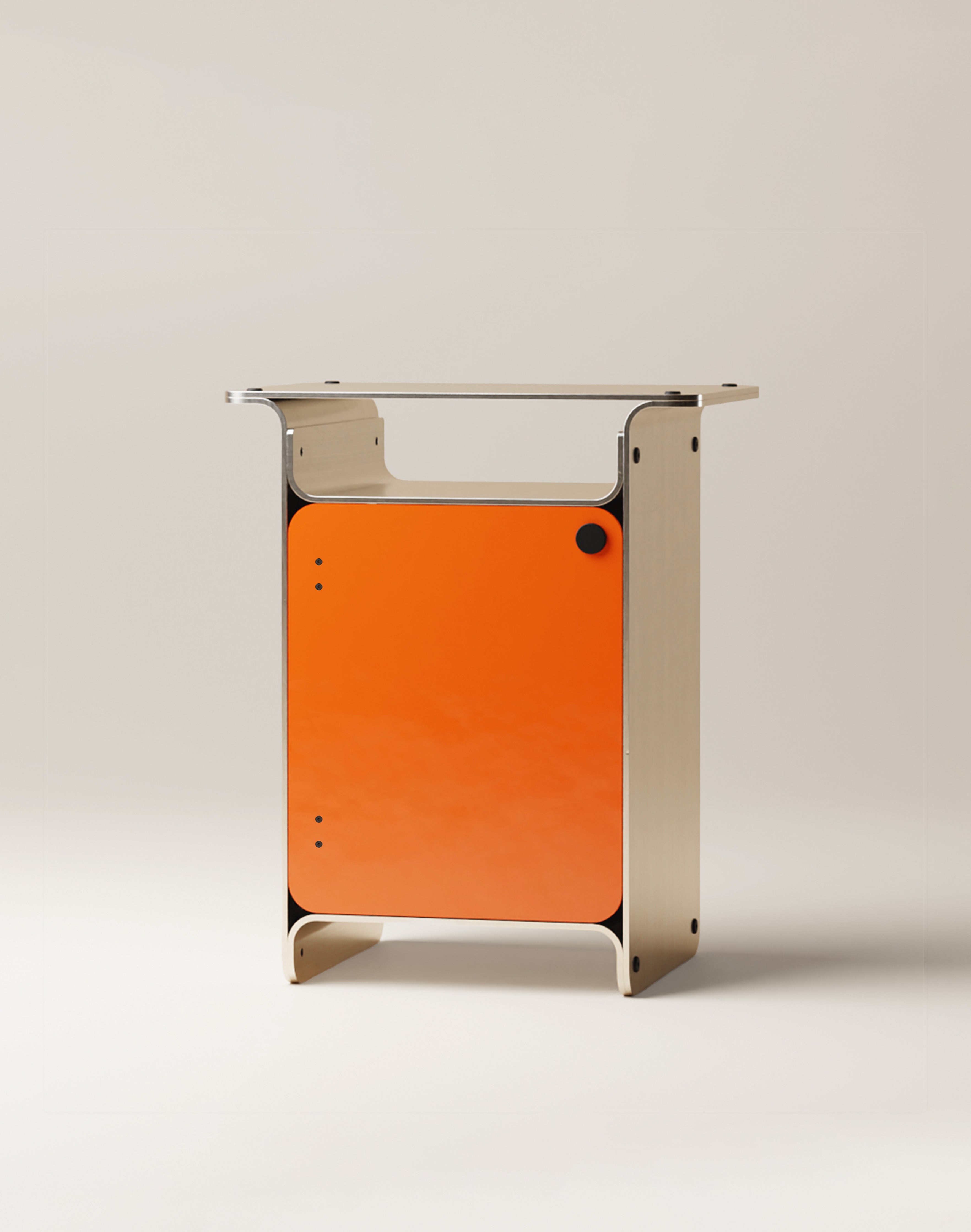 Foundation End Table w/ door – DUDD HAUS